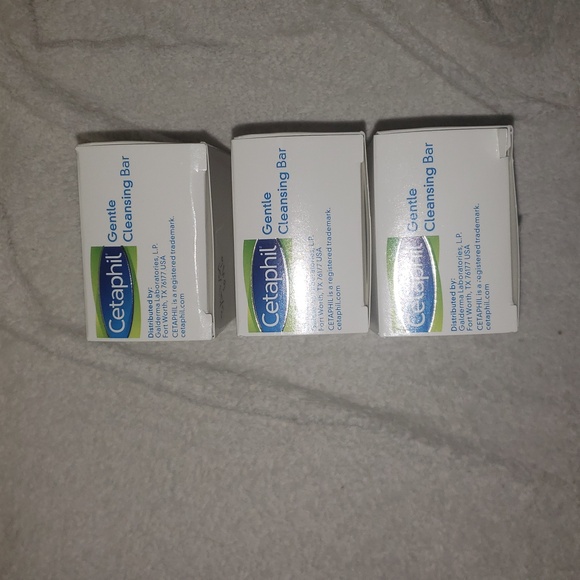 Cetaphil | Skincare | Cetaphil Gentle Cleansing Bars Nwt 3 Bars Sealed ...
